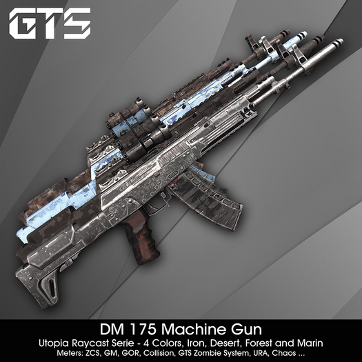 Second Life Marketplace - [GTS] DM 17S Machine Gun